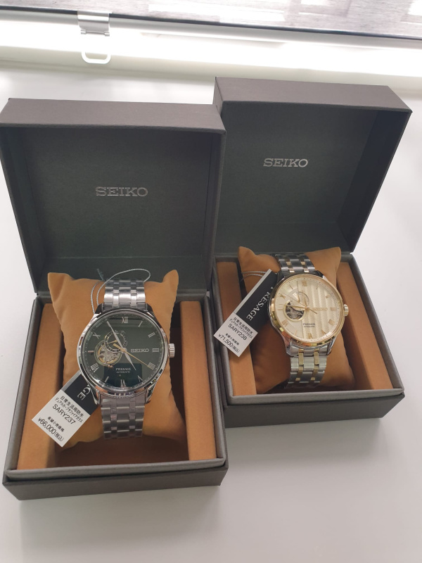 日本限定 SEIKO PRESAGE JAPANESE GARDEN WATCH SARY253 , SARY238 made in ...