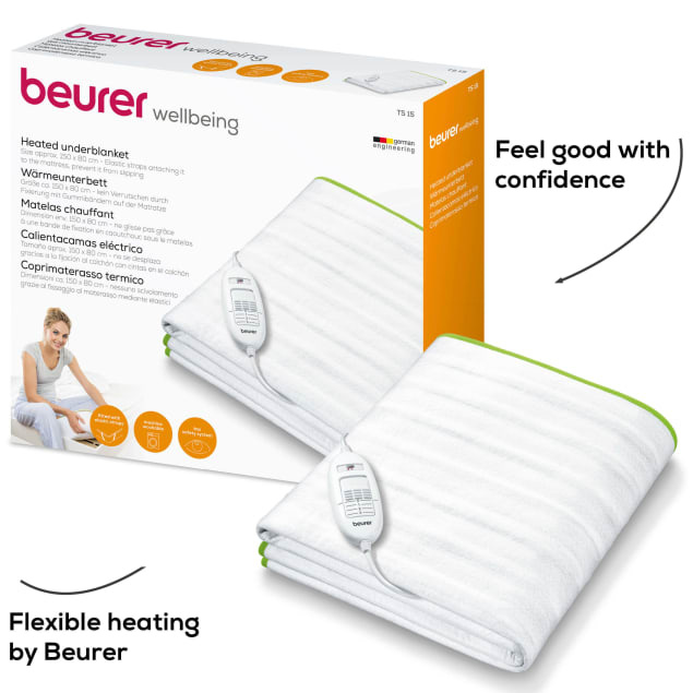 BEURER Heated Underblanket 雙人電暖床墊 TS15 - 荃豐A3A