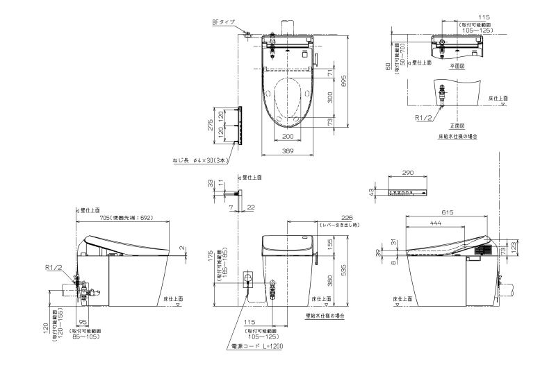 TOTO , NEOREST AH , CS987VA , TCF9787WA , (S-TRAP) , 地排式 , 智能座廁 - 香港21衛 ...