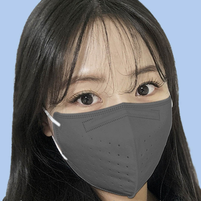 [灰色] 韓國 KF94 2D成人立體口罩｜50個 (1包) - Dream Skin Korea