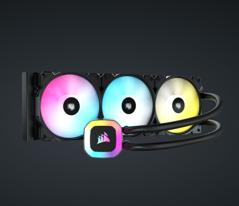 CORSAIR H150 RGB 360MM Liquid CPU Cooler - BLACK [ CW-9060054-WW ] - 樂天 ...