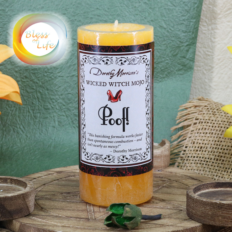 Coventry Creations - Wicked Witch Mojo 馬上消失能量蠟燭 Poof! Candle - Tlife