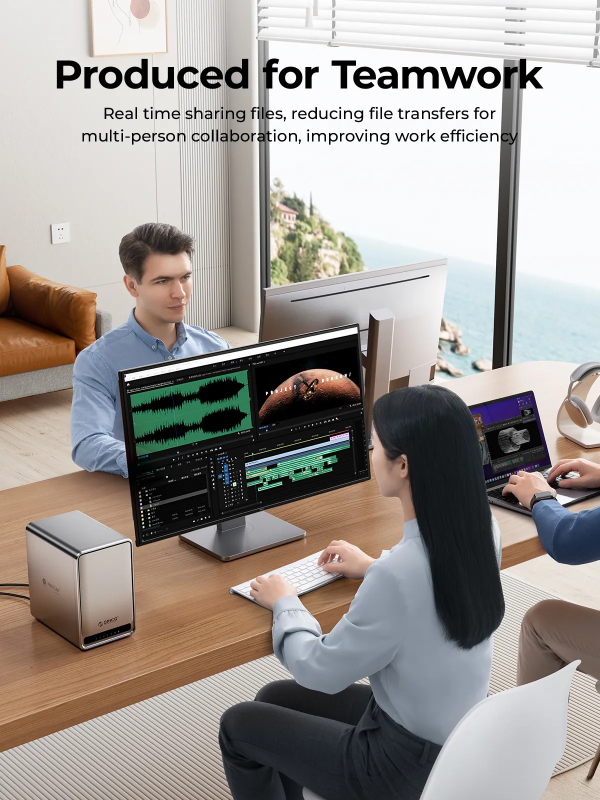 ORICO NAS MetaCube Pro (2-Bay) Private Cloud Storage with RAID ...