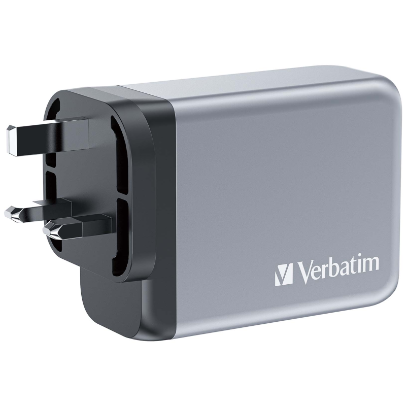 Price網購 - Verbatim 4 Port 200W PD 3.0 & QC 3.0 GAN Charger 充電器 (GNC-200U) 32210