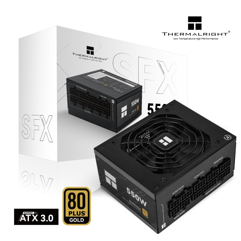Thermalright SFX TG-550 80Plus Gold Full Modularity - TGFX-550 - 樂天電腦 ...