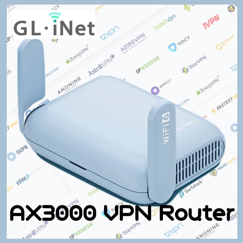 Glinet Beryl AX 3000 ( GL.inet MT3000 ) VPN Router - i m mobile