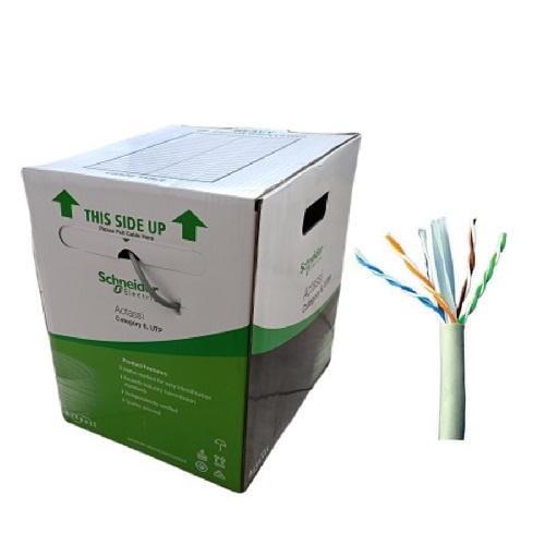Schneider Actassi Cat6 4 pair UTP Cable Grey 305m-ACT4P6UCM3RBGY - M F ...