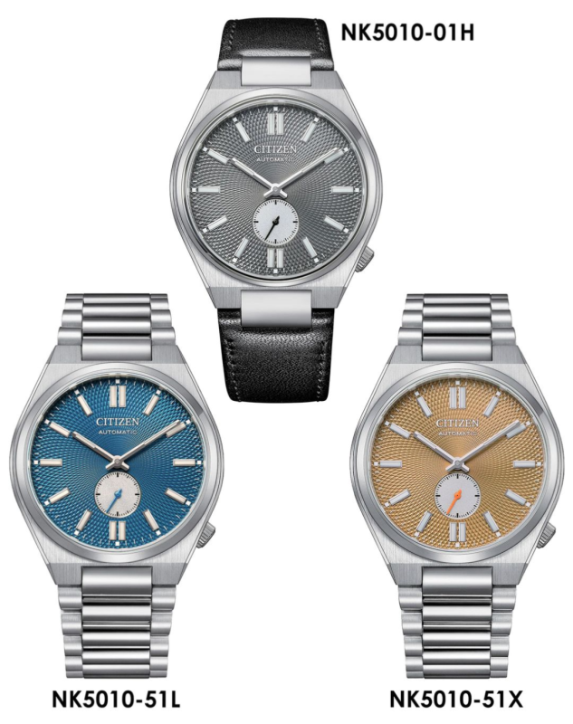 Citizen 星辰 Tsuyosa Automatic Small Seconds Watch Light Blue dial NK5010 ...