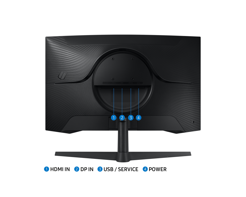 SAMSUNG 27" Odyssey G5 曲面電競顯示器 (165Hz) ( LS27CG552ECXXK ) - 樂天電腦 ...