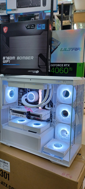 👉🔥🔥AccessPoint{白色主義DDR5 AI繪圖電競組合}RTX 4060 8G+I5 14400F📞WHATSAPP📞 ...