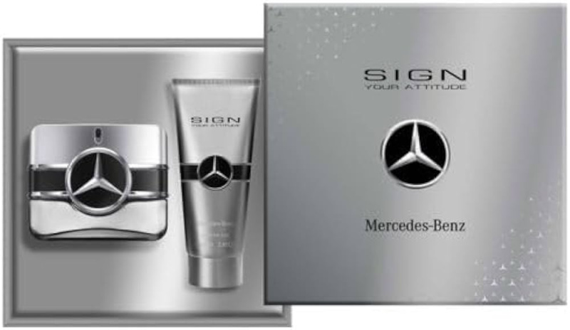 Mercedes Benz Sign Your Attitude EDT 100mL + S/Gel 100mL - PERFUME STATION