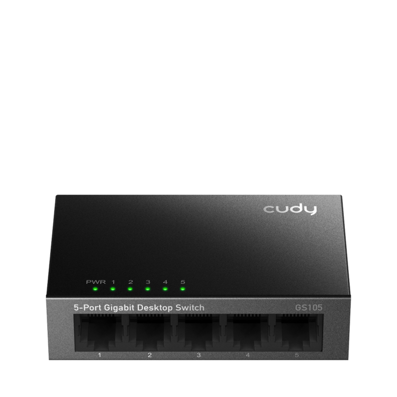 Cudy 5-Port Gigabit Switch ( GS105 ) - 樂天電腦 FreeCom Computer