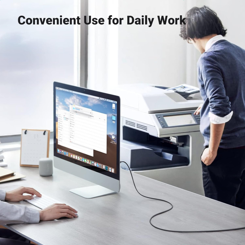 UGREEN - USB 2.0 Printer/Scanner Cable (雙鍍金) (1M - 5M) - Wega Hong Kong ...