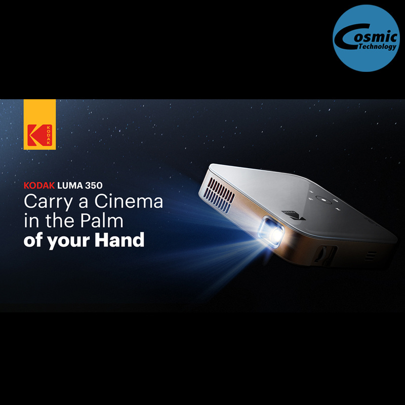 Kodak Luma 350 便攜式智能 Wi-Fi 高清迷你投影機 - 訊達科技 Cosmic Technology
