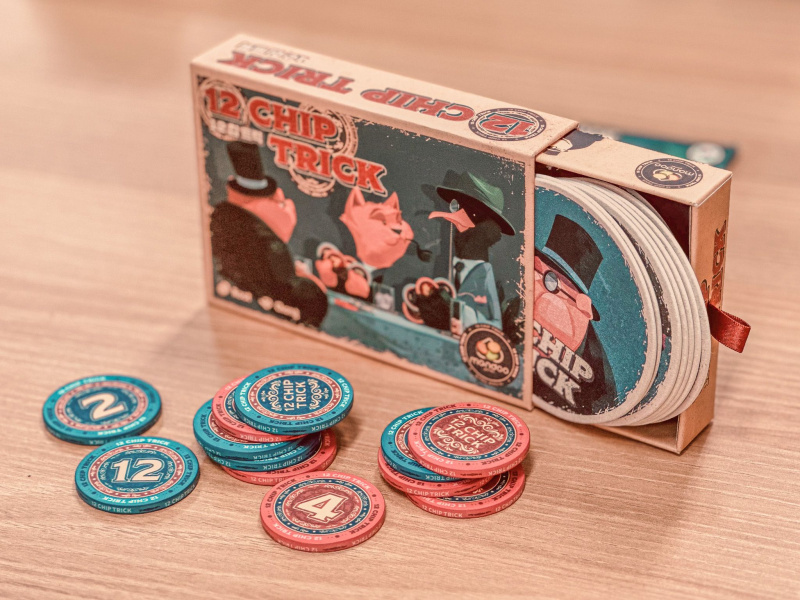 12 Chip Trick Boardgames In Stock - 棋間限定桌上遊戲專門店