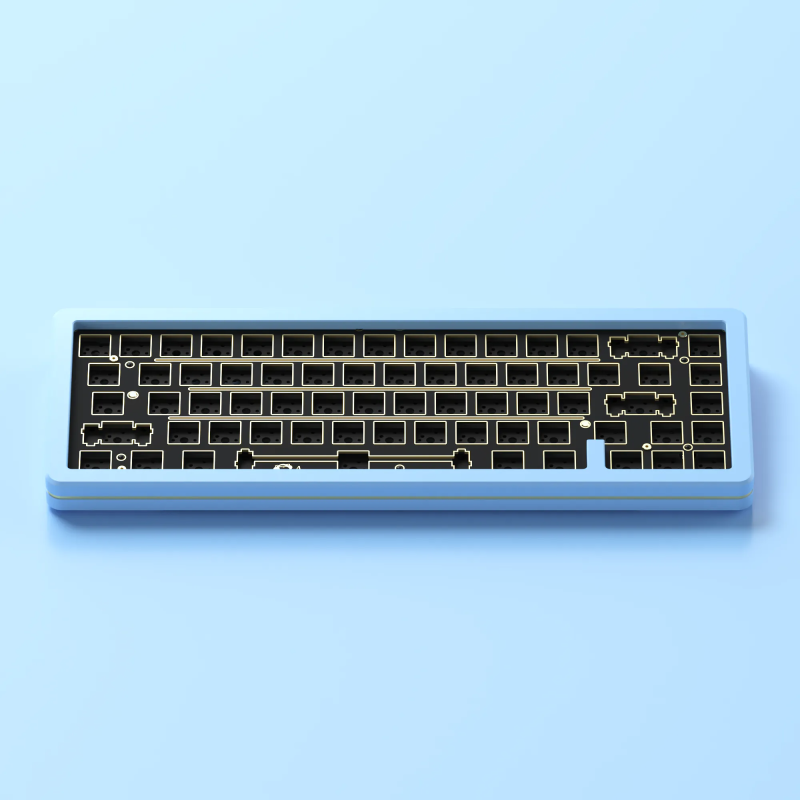 AKKO SPR67 wired 67 keys DIY kit #Spring Mount #Flex-cut ENIG PCB (KB ...