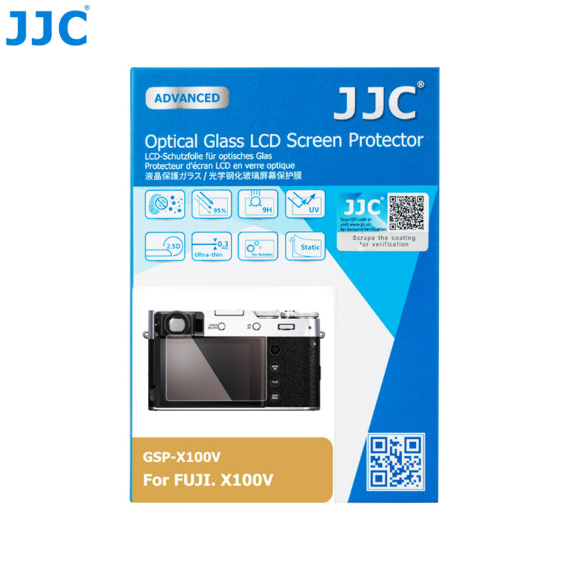 JJC Camera Glass Screen Protector 相機玻璃保護貼 For FUJI X100VI, X100V, X100, X100S, X100T,X100F, X-T4 ...