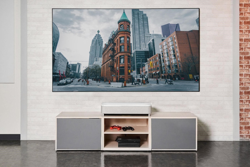 Price網購 - Epson [EH LS800] 3LCD 4K PRO-UHD 超短距家用鐳射投影電視 4000 ANSI 流明