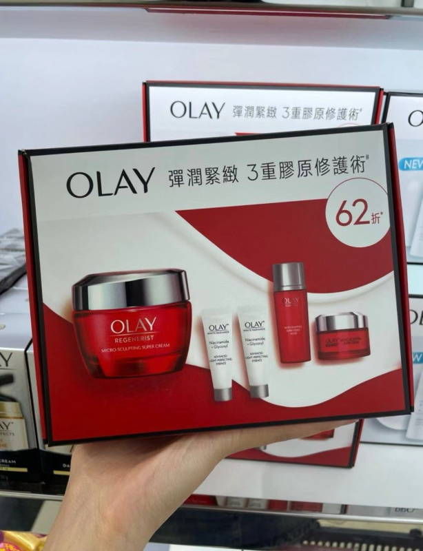 OLAY 玉蘭油 彈潤緊致3重膠原修護套裝 - +852美妝