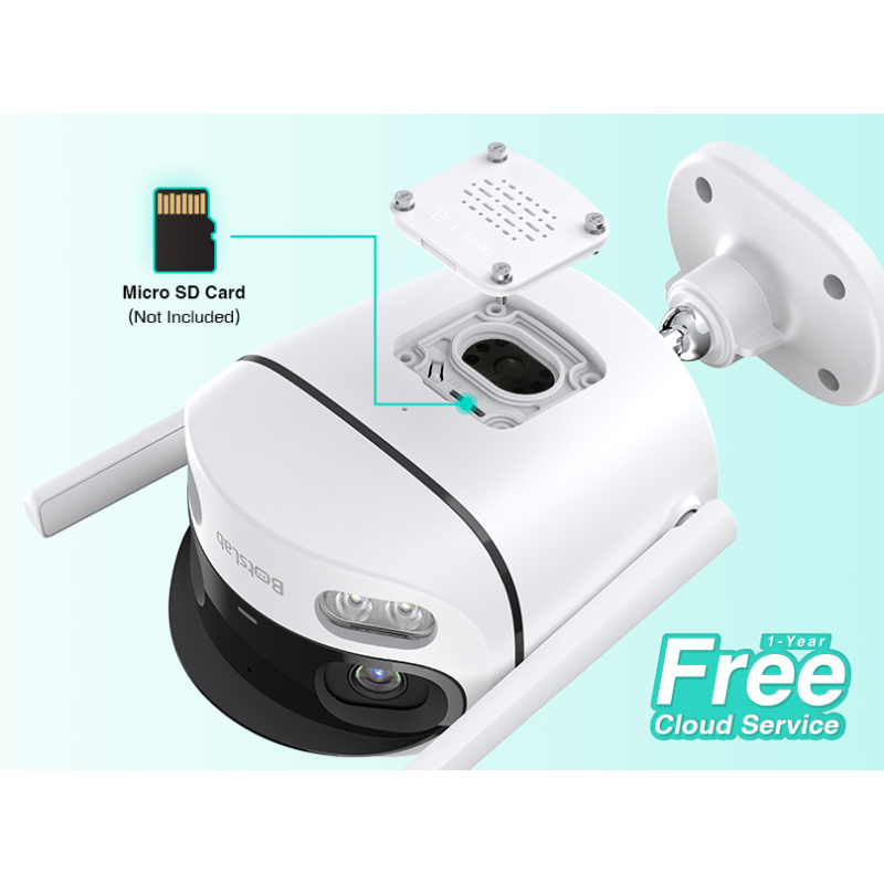 Price網購 - 360 Botslab [W302 2.5K] 4MP 雙頻雙鏡頭戶外網絡攝影機