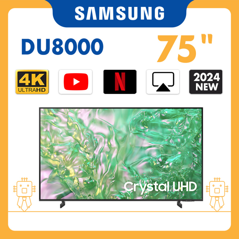 Price網購 - [會員價] Samsung - 75" Crystal UHD DU8000 4K 智能電視 UA75DU8000JXZK ...