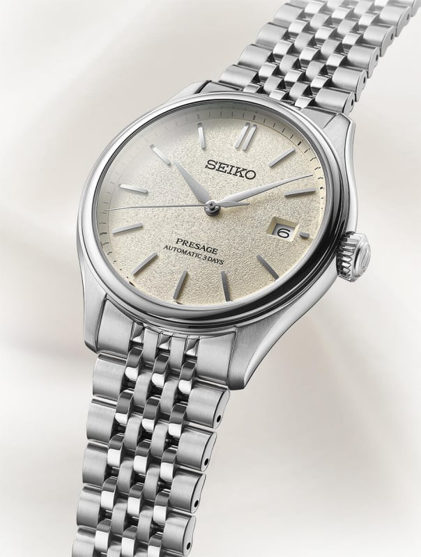 日本版 日本製造 Seiko Presage Classic Series Cream Dial Automatic Watch ...