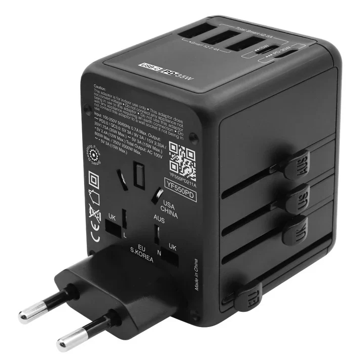 2the Max Maxpower 牛魔王 GaN USB-C 5 位充電旅遊插座 YF550PD - MoboPlus