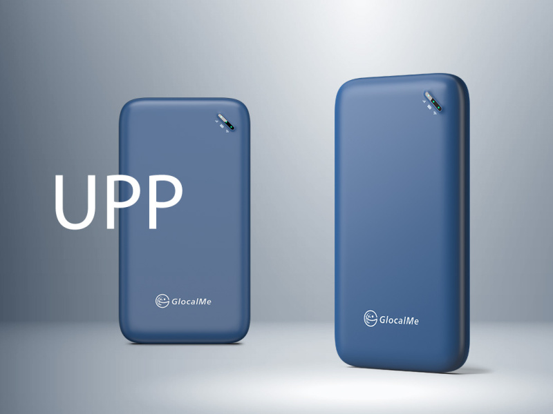 GlocalMe UPP 4G 高速隨身隨身無線路由器 (附15GB全球數據用量) - Giga store