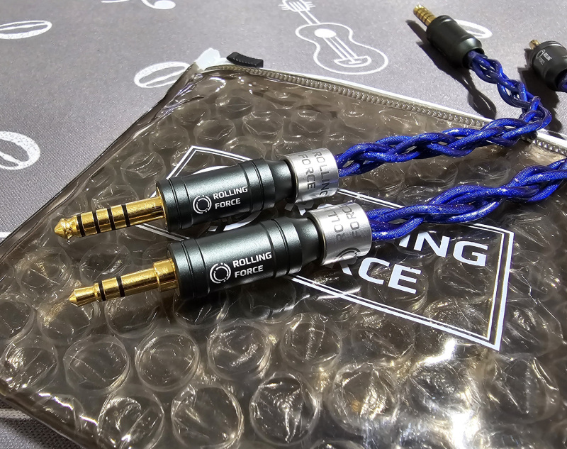 Rolling Force Cosmos 對錄線 (4.4 to 4.4mm / 3.5 to 3.5mm) - AUDIO STAGE