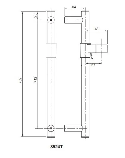 KOHLER , 升降桿80cm , 玫瑰金 , K-8524T-RGD - 香港21衛浴潔具有限公司