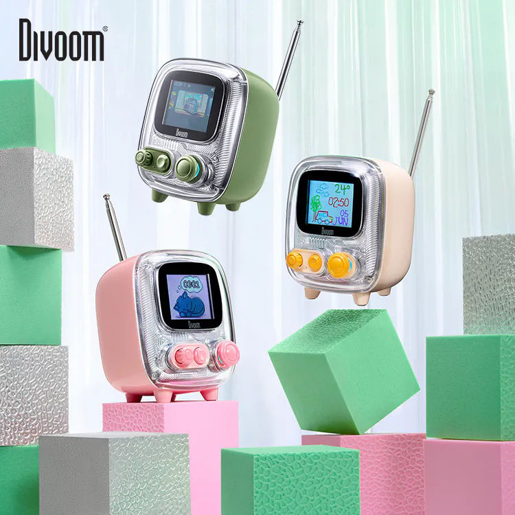 Price網購 - Divoom Tiivoo 2 - 像素藍牙喇叭 (電子相簿/FM收音機/動態歌詞)