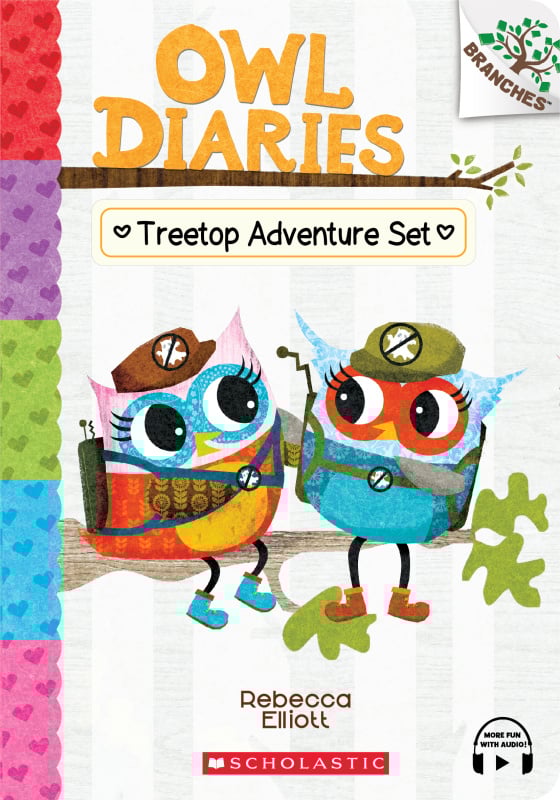 SCHOLASTIC 學樂 - 貓頭鷹日記樹梢冒險套裝 OWL DIARIES TREETOP ADVENTURE SET (WITH ...
