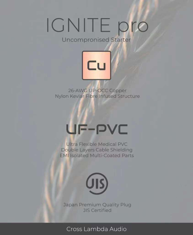 Cross Lambda Audio Ignite Pro 耳機升級線 - AUDIO STAGE