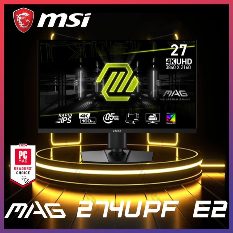 Price網購 - MSI 27" 4K UHD 160Hz 電競顯示器 [MAG 274UPF E2]