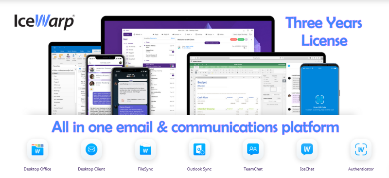 IceWarp Email Cloud Essential, 100users, 100G storage - Icewarp Email ...