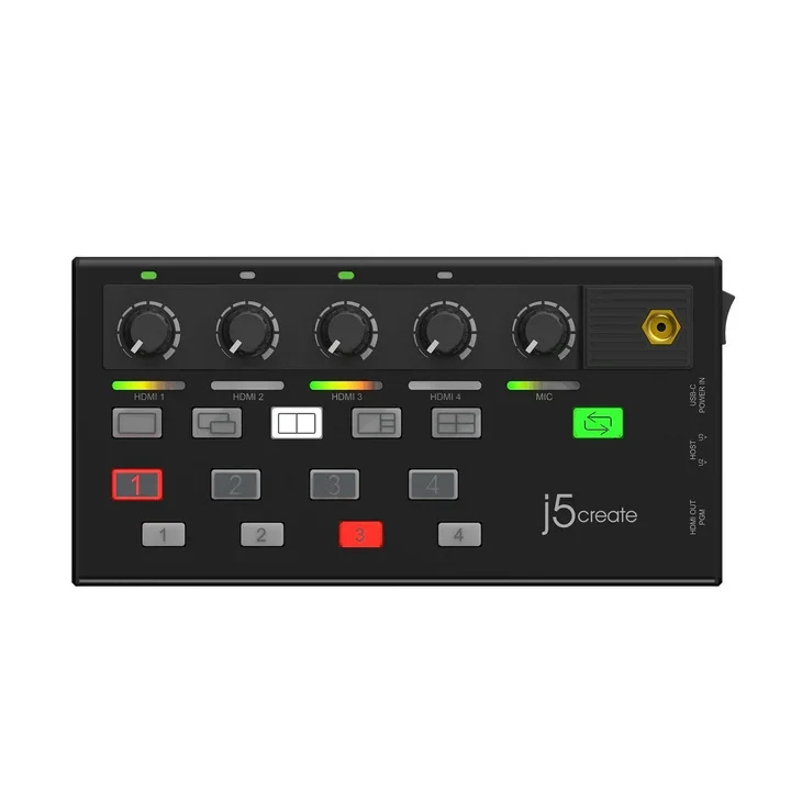 J5create Quad HDMI Video Capture Station 影像擷取器 JVA08 - MoboPlus