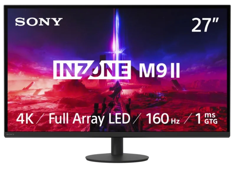 Price網購 - [開倉價] Sony 27吋 INZONE M9 II 4K IPS 1ms 160Hz 遊戲顯示屏