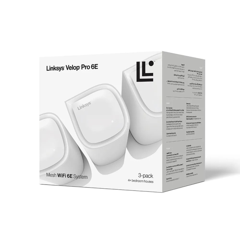 【全新行貨】Linksys Velop Pro 6E Tri-Band Mesh WiFi 6E 系統 MX6201 [ 全港免運 ] - 荃豐A3A