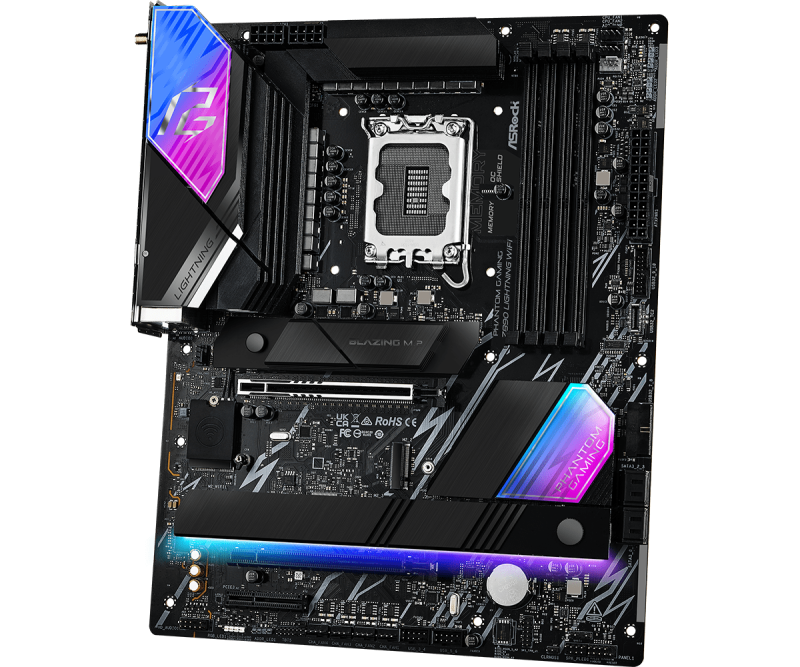 AsRock PHANTOM GAMING Z890 Lightning WiFi (LGA1851) - ACCESSPOINT ...