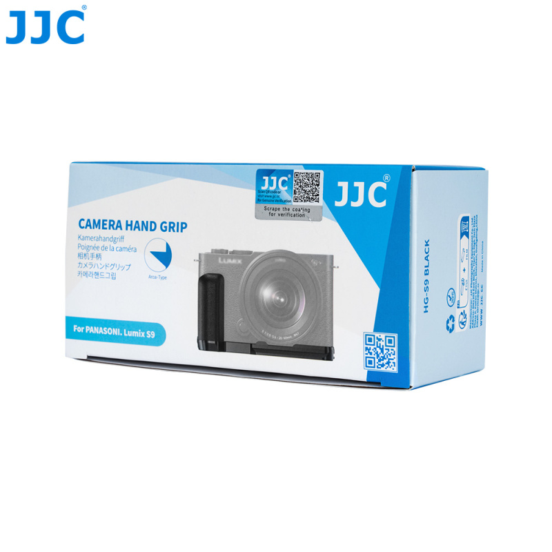 JJC Camera Hand Grip 相機手柄 For Panasonic Lumix S9 HG-S9 BLACK - Well Power 宏力科技