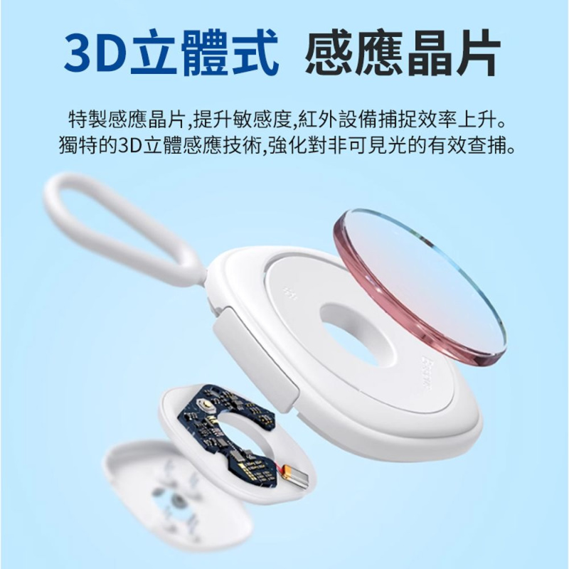 Baseus Heyo Camera Detector 攝像頭紅外線檢測器 BS-HA016 - Well Power 宏力科技