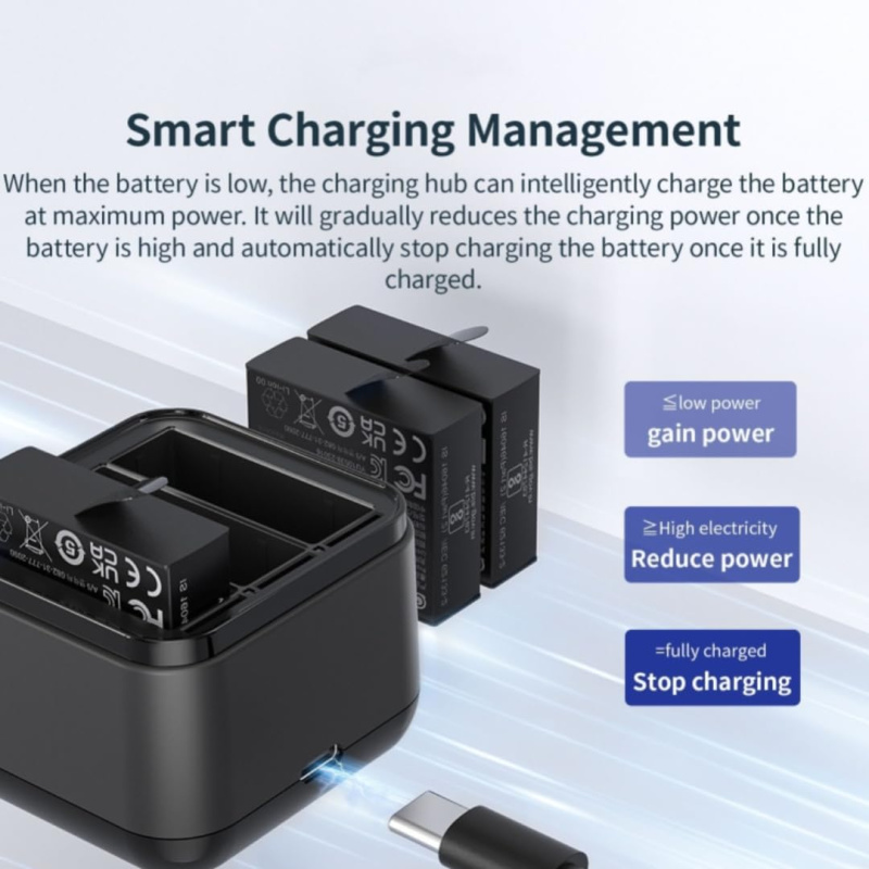 aMagisn Insta360 Ace / Ace Pro Fast Charge Hub 快速充電器 AC21 - Well Power 宏力科技