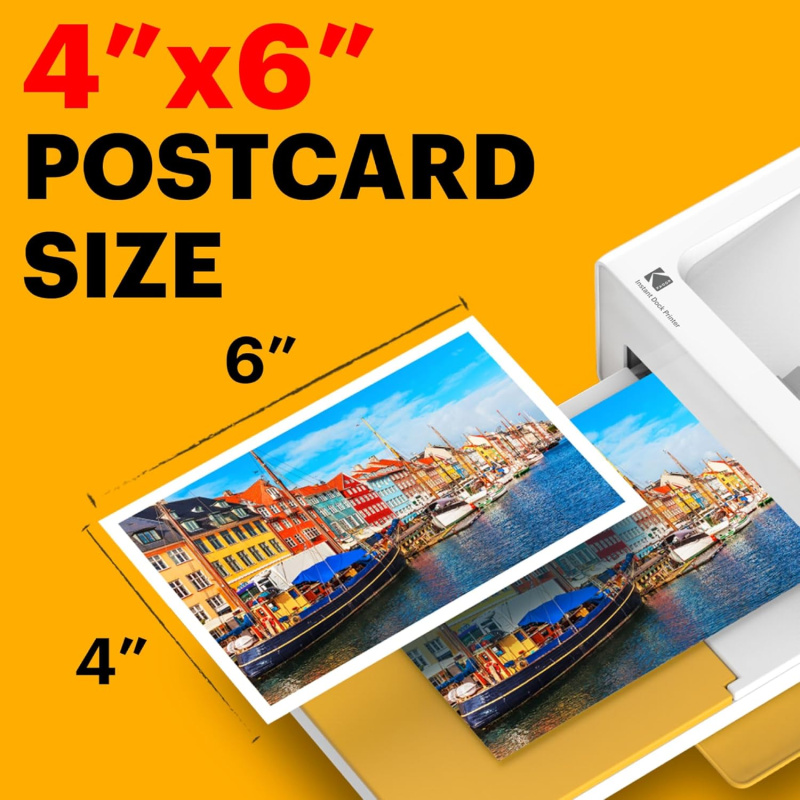 Price網購 - KODAK Dock Plus Instant 4R Printer Yellow [PD460Y] 便攜式相片打印機【至 ...