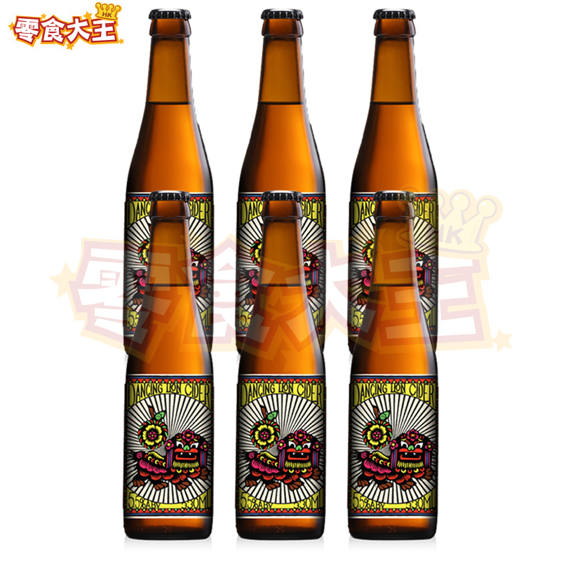 Moozen Brewery Dancing Lion Cider 門神 舞獅蘋果酒 330ml 5.5% ABV ...
