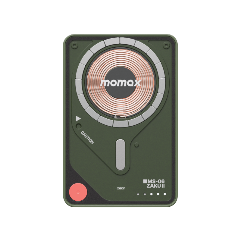 Price網購 - 機動戰士高達 x MOMAX 1-Power X Pro 5000mAh 內置USB-C線移動源支架 [IP131GD]