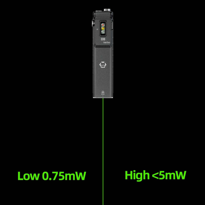 Rovyvon E80 Laser UV 白光 USB-C充電 電筒筆 電筒 - hkequipment 電筒及戶外用品 edc 裝備店