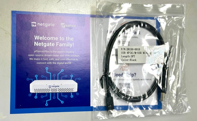 Netgate USB console cable - 快思聯訊有限公司