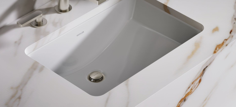 Kohler , LADENA® , 18 "台下式 , 浴室面盆 , 2214X-0 - 香港21衛浴潔具有限公司