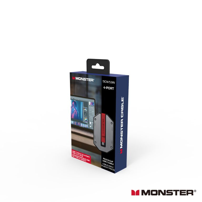 Price網購 - Monster Essentials Gen.2 PME2-C005 4合1 USB-C 擴展器