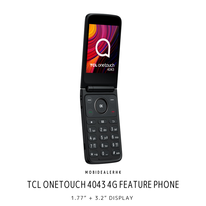 TCL Onetouch 4043 4G 功能手機 - MobiDealerHK